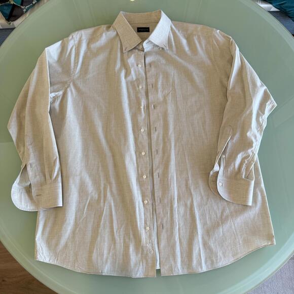 Shirts | Proper Cloth Custom Made Offwhite Mens Dress Shirt | Poshmark